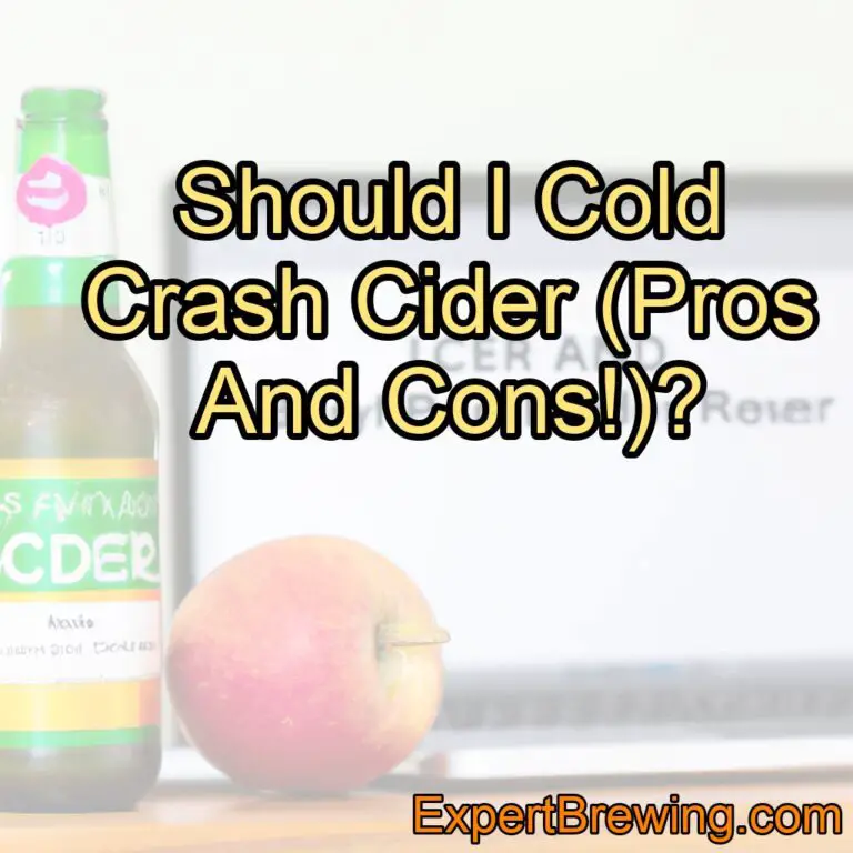 Should I Cold Crash Cider (Pros And Cons!)? – ExpertBrewing.com