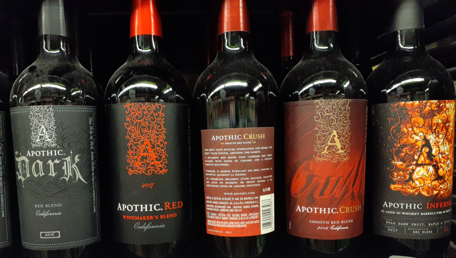 Wines Similar To Apothic Red? – ExpertBrewing.com